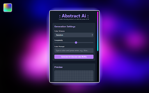Abstract AI | Art Generator - Extension for generating copyright-free ...