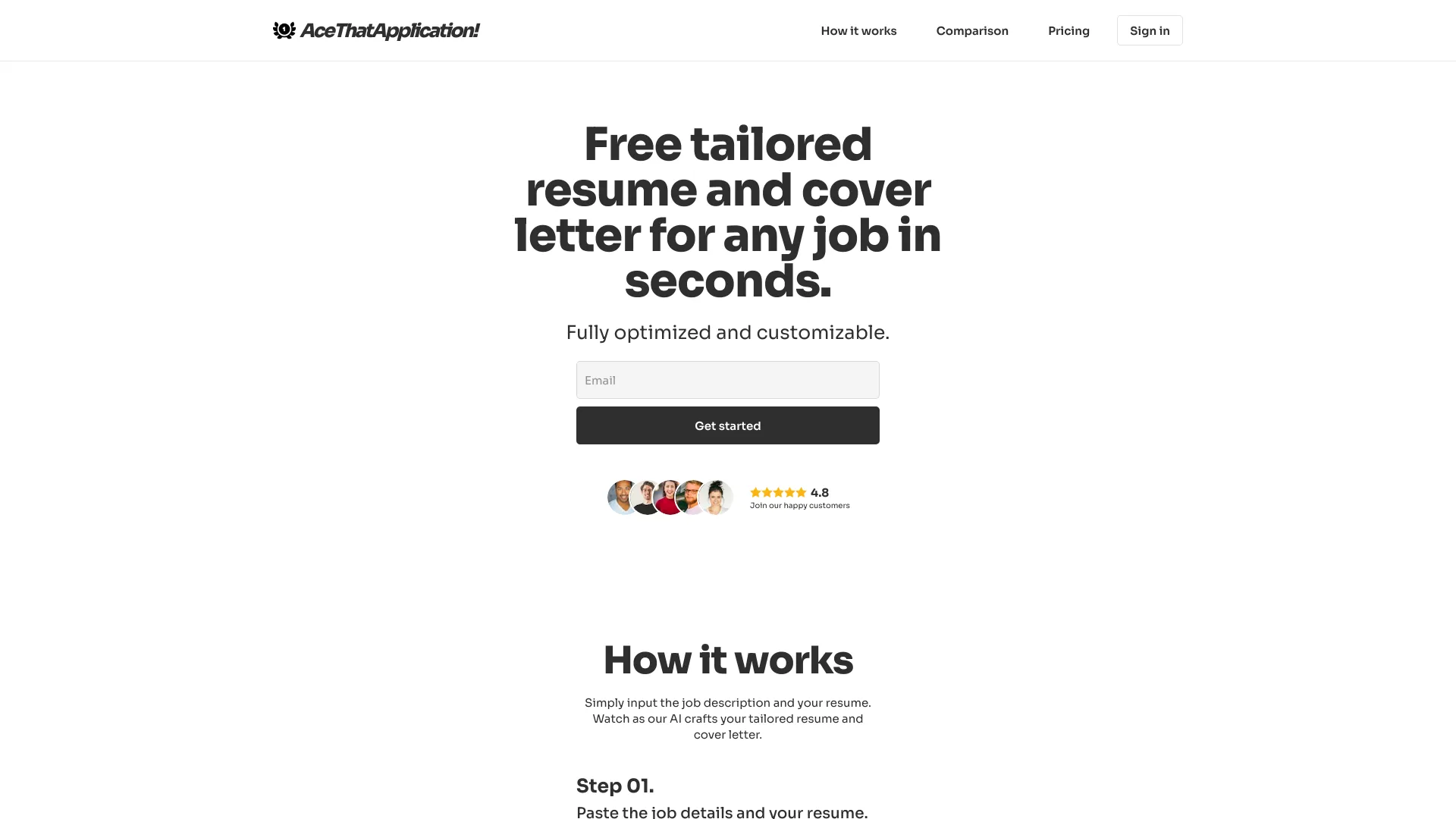 Ace That Application - AI tool for creating tailored resumes and cover ...