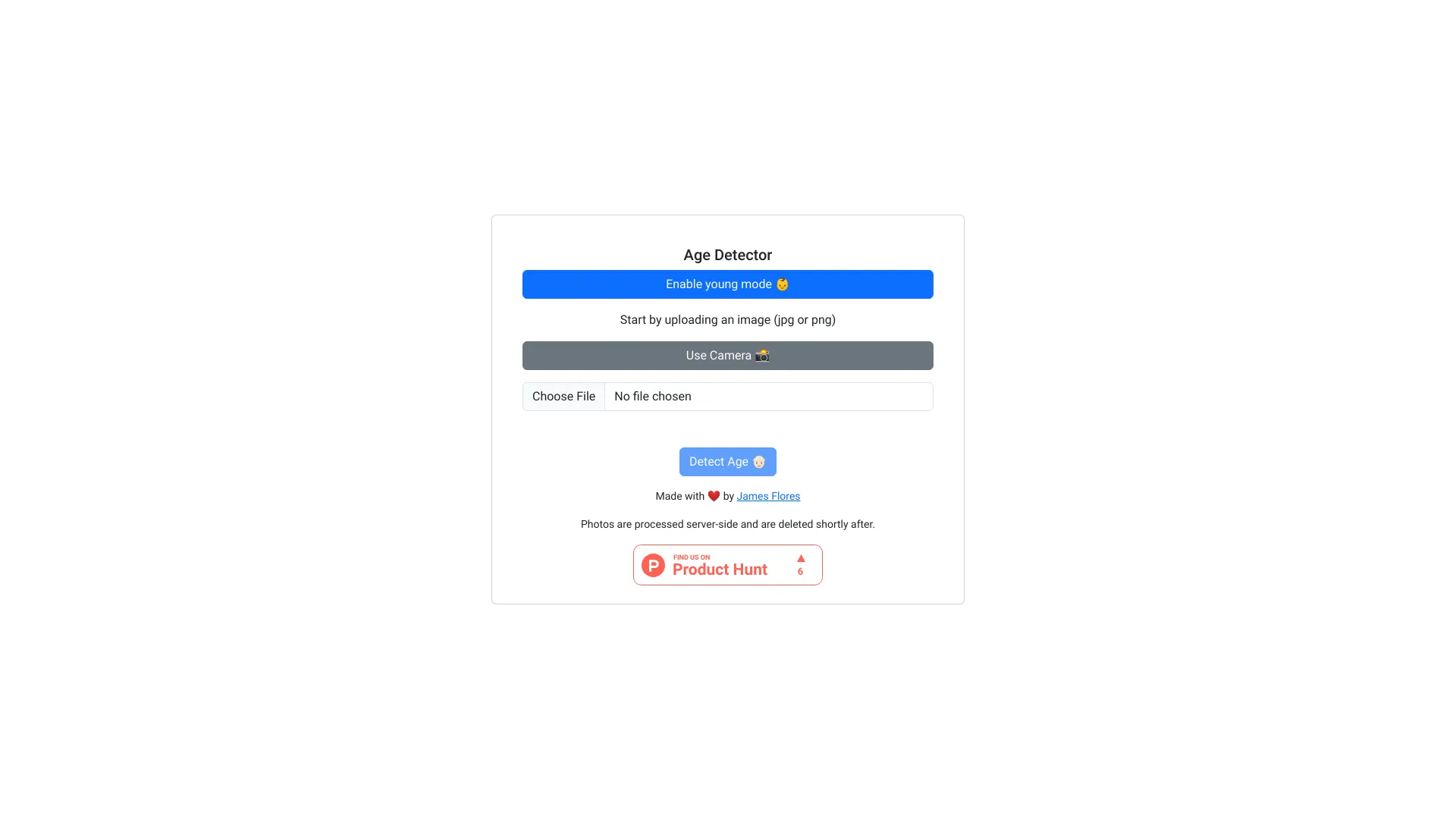 Age Detector - AI tool to estimate age from a photo. | AI-U.com