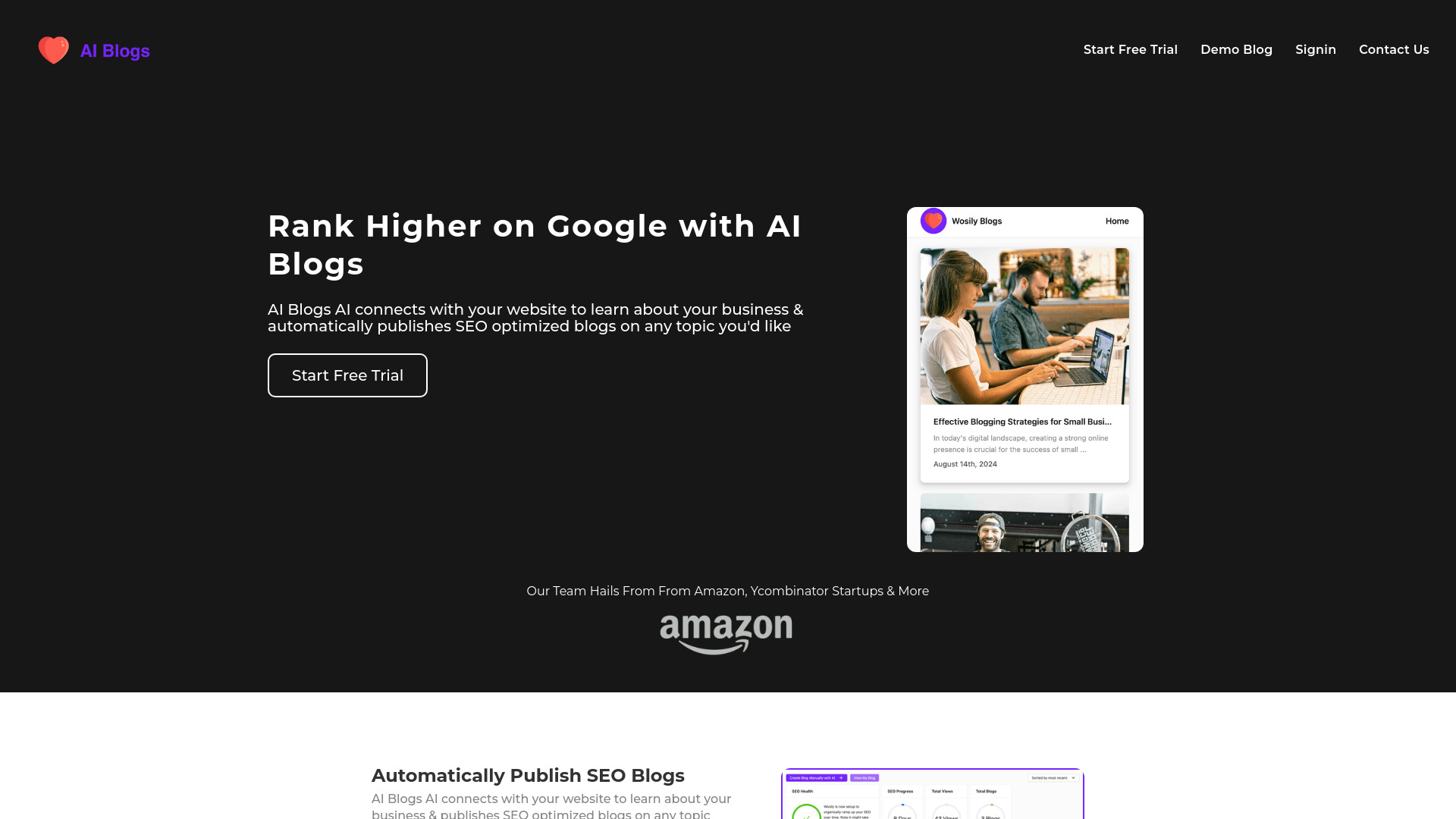 AI Blogs - AI Blogs automates SEO-optimized blog creation and ...