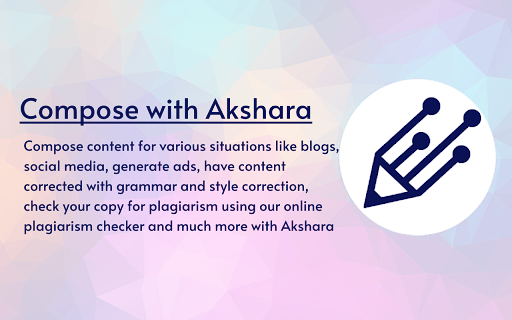Akshara AI - Akshara is an AI platform simplifying content creation for ...