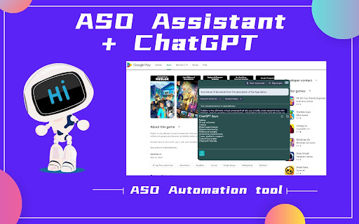 Aso Assistant With Chatgpt Review, Features & Alternatives | AI-U