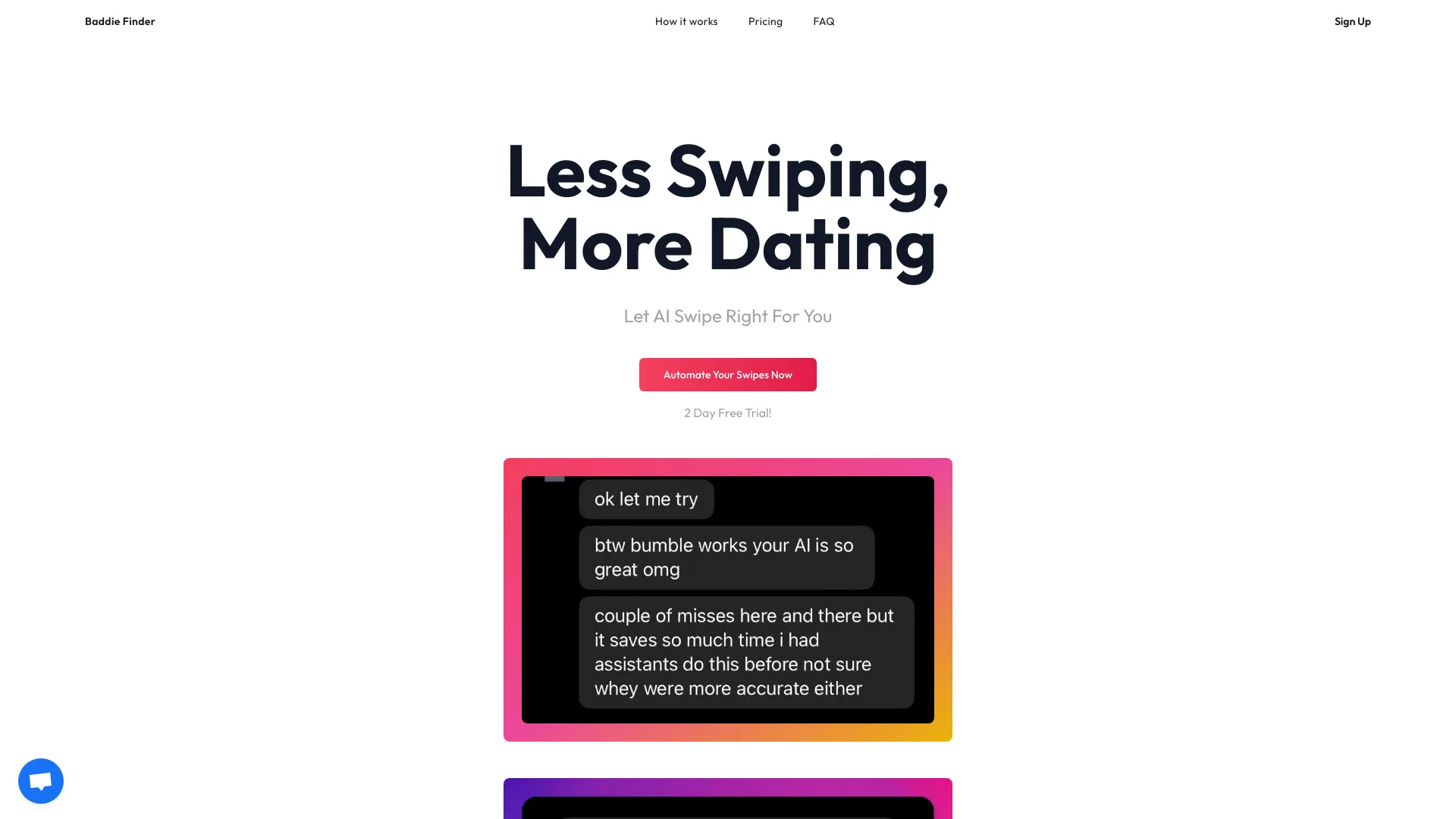 Baddie Finder - AI tool to automate swiping on dating apps. | AI-U.com