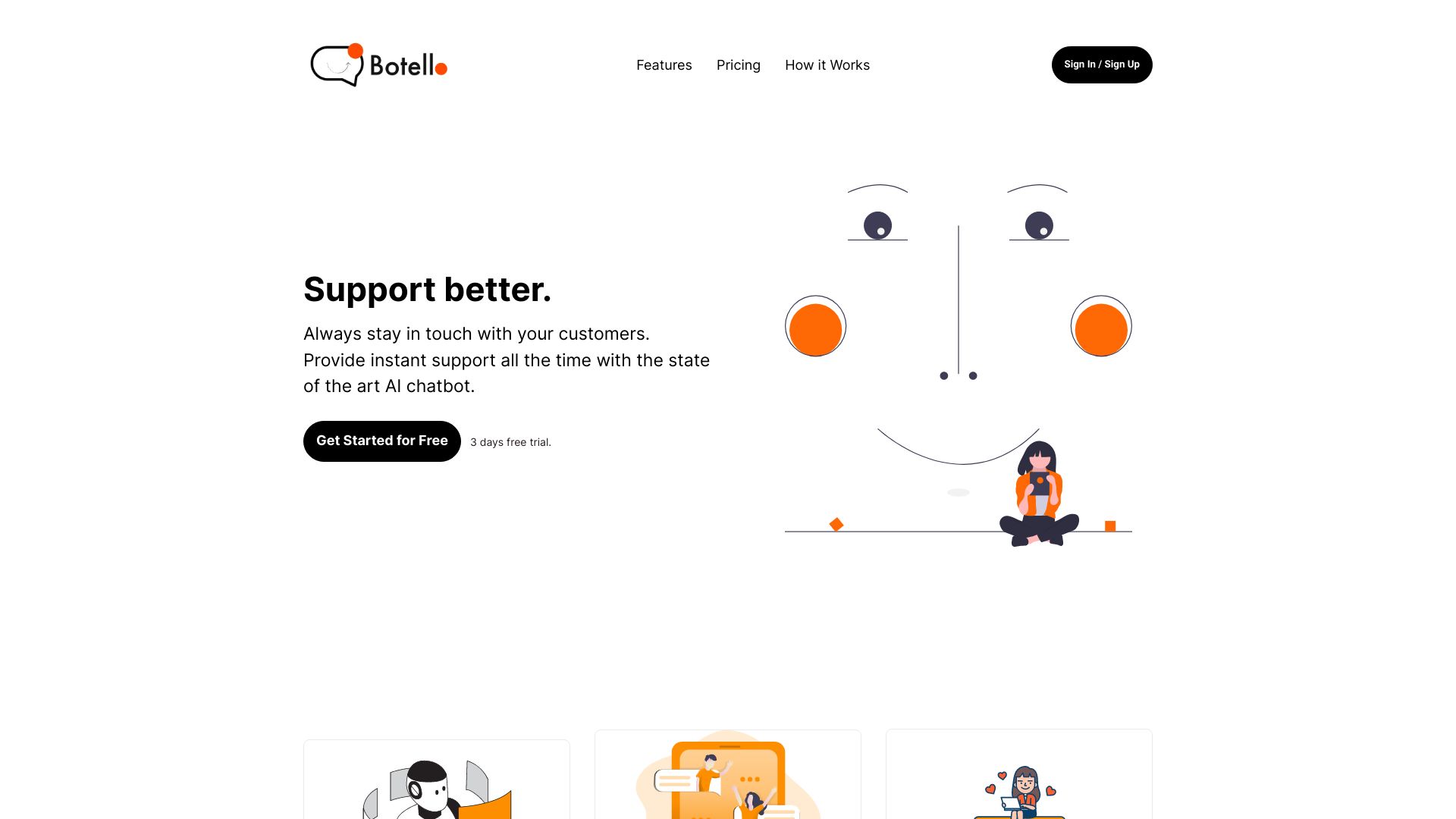 Botello - AI support bot for customer queries via website or WhatsApp ...
