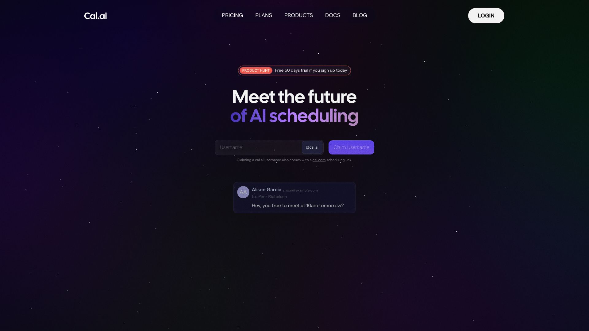 Cal AI - Cal.com is an open scheduling infrastructure with customizable ...