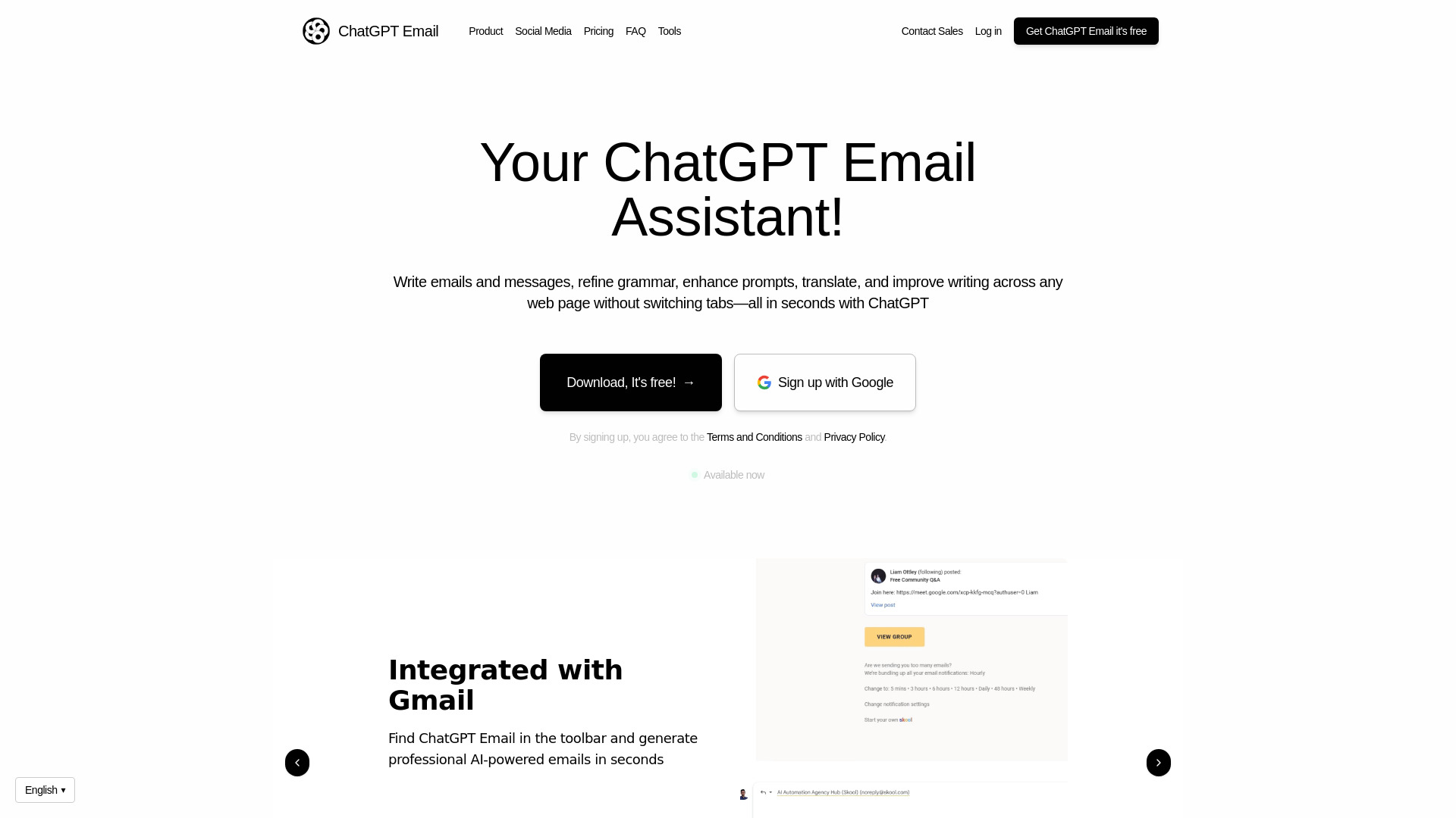 Chatgpt Email - AI-powered tool for writing professional emails using GPT-4, Claude, and Gemini ...