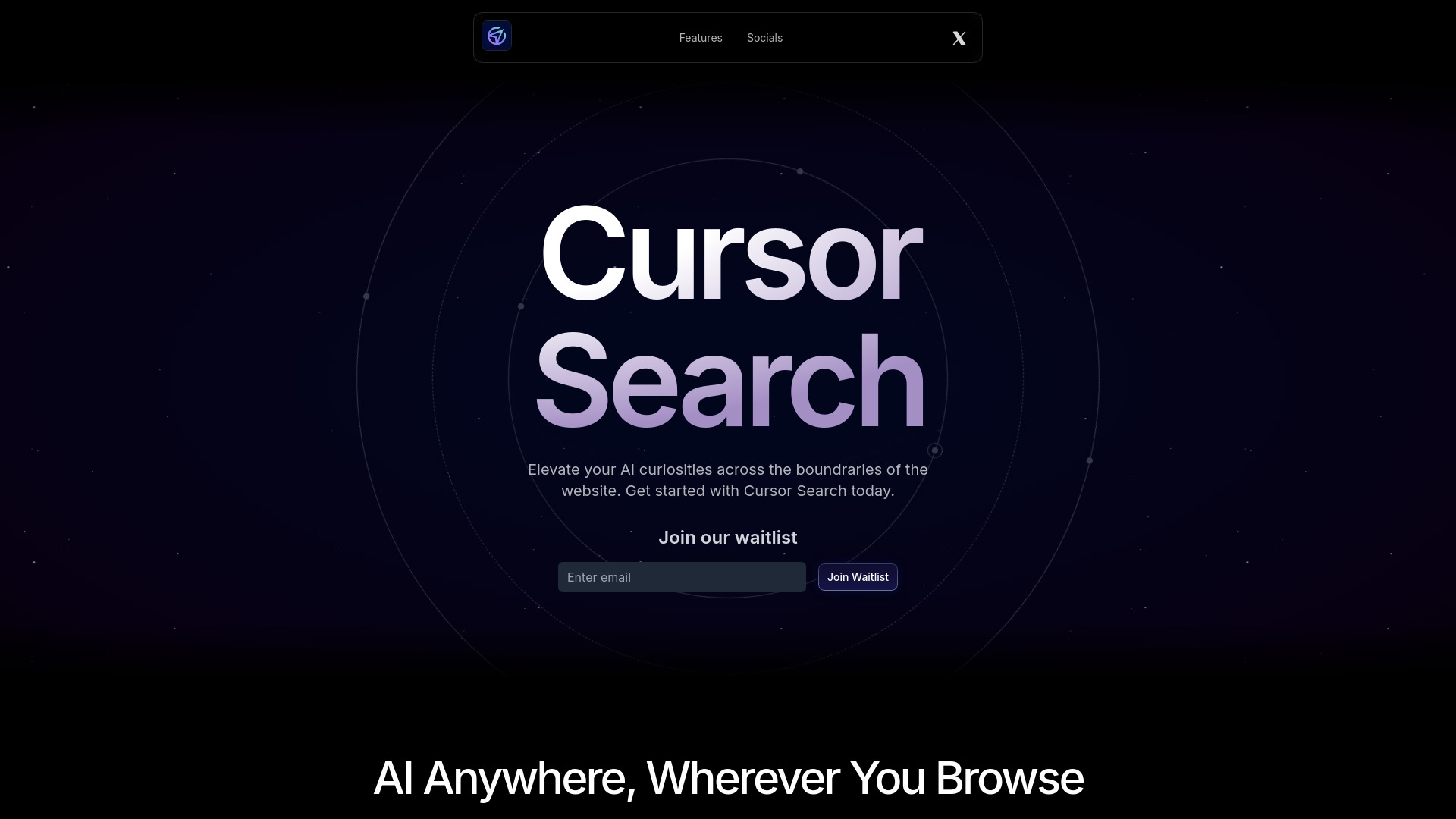 Cursor Search - AI-powered Chrome extension for instant search at your cursor. | AI-U.com