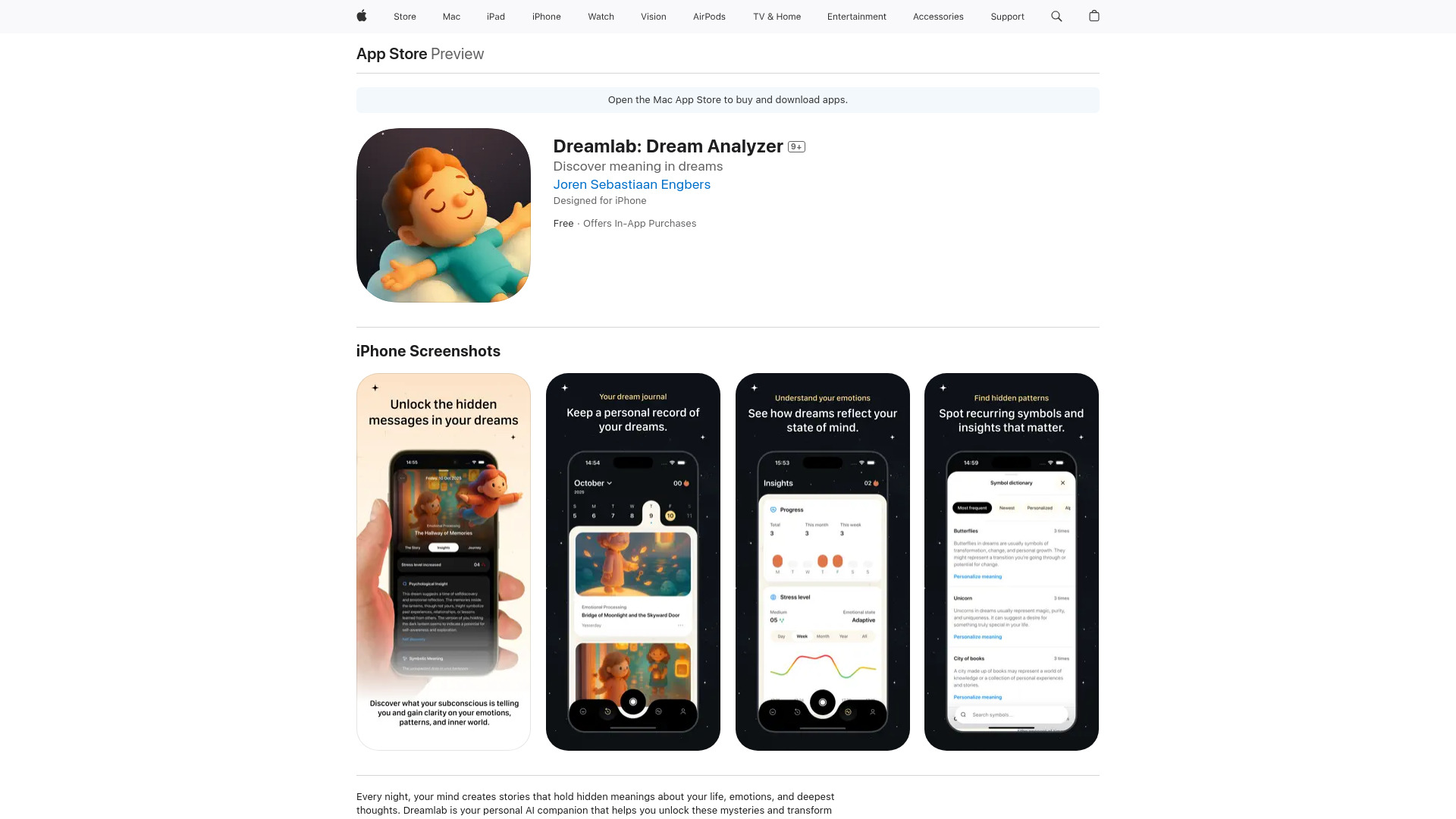 Dreamlab - AI companion for journaling and interpreting dreams ...