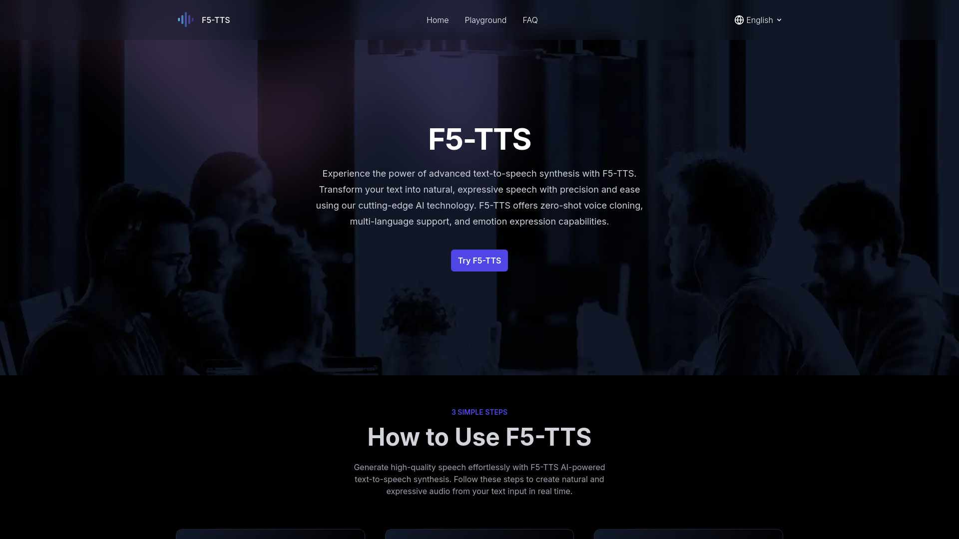 F5-tts - AI-powered text-to-speech system with natural speech, voice ...