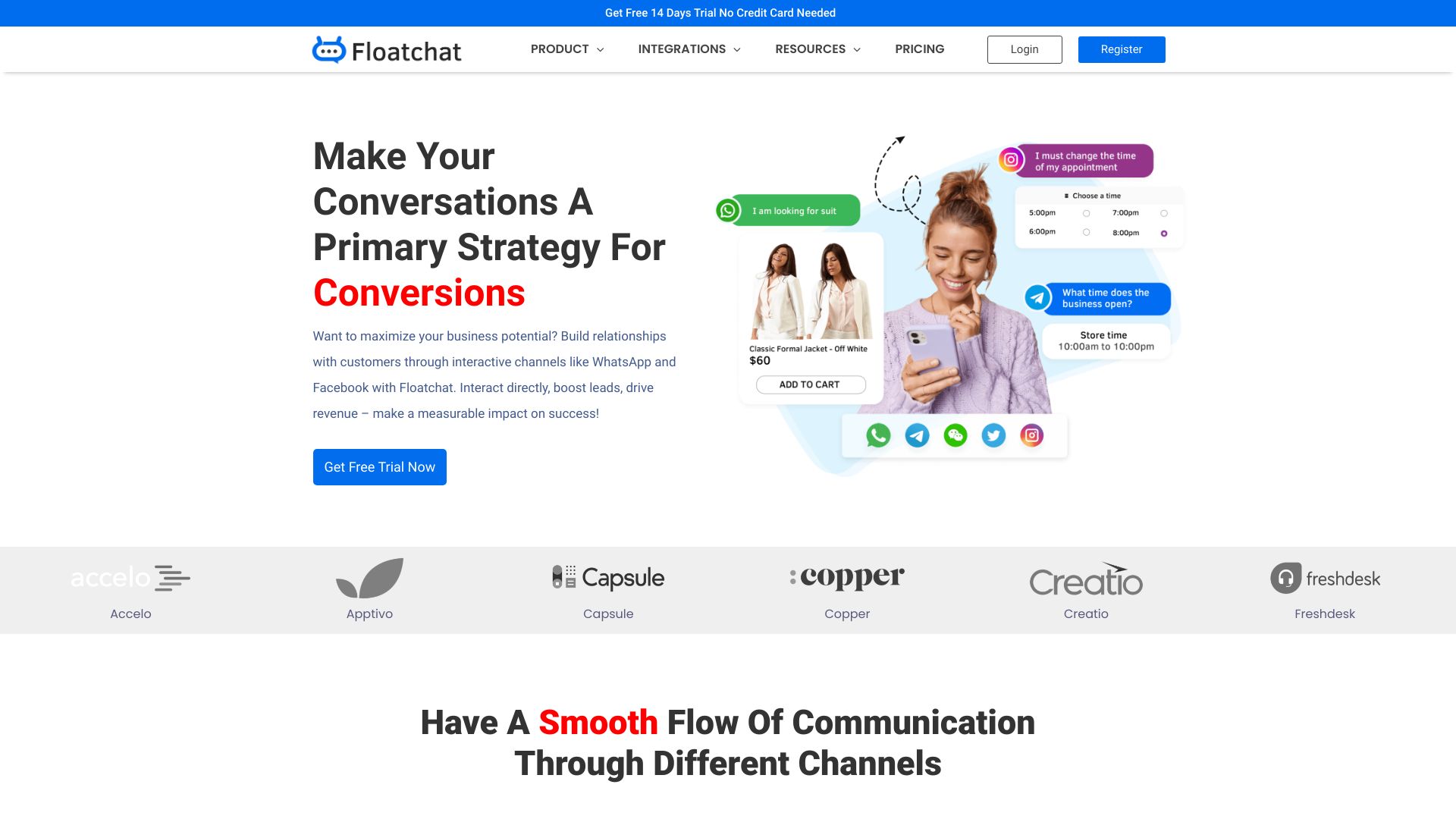 Floatchat - Omnichannel AI platform for unified customer engagement and ...