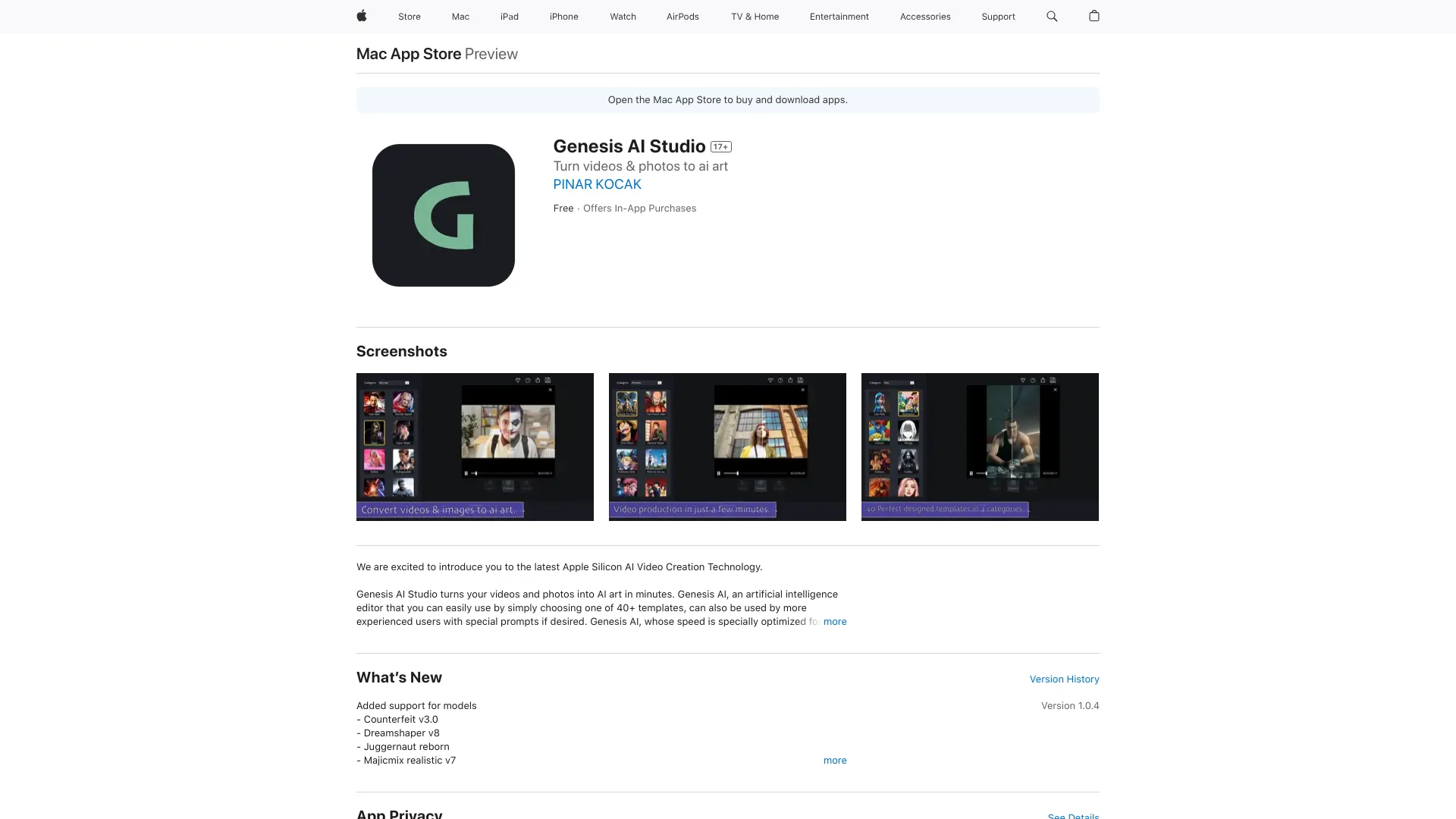 Genesis AI Studio Review, Features & Alternatives | AI-U