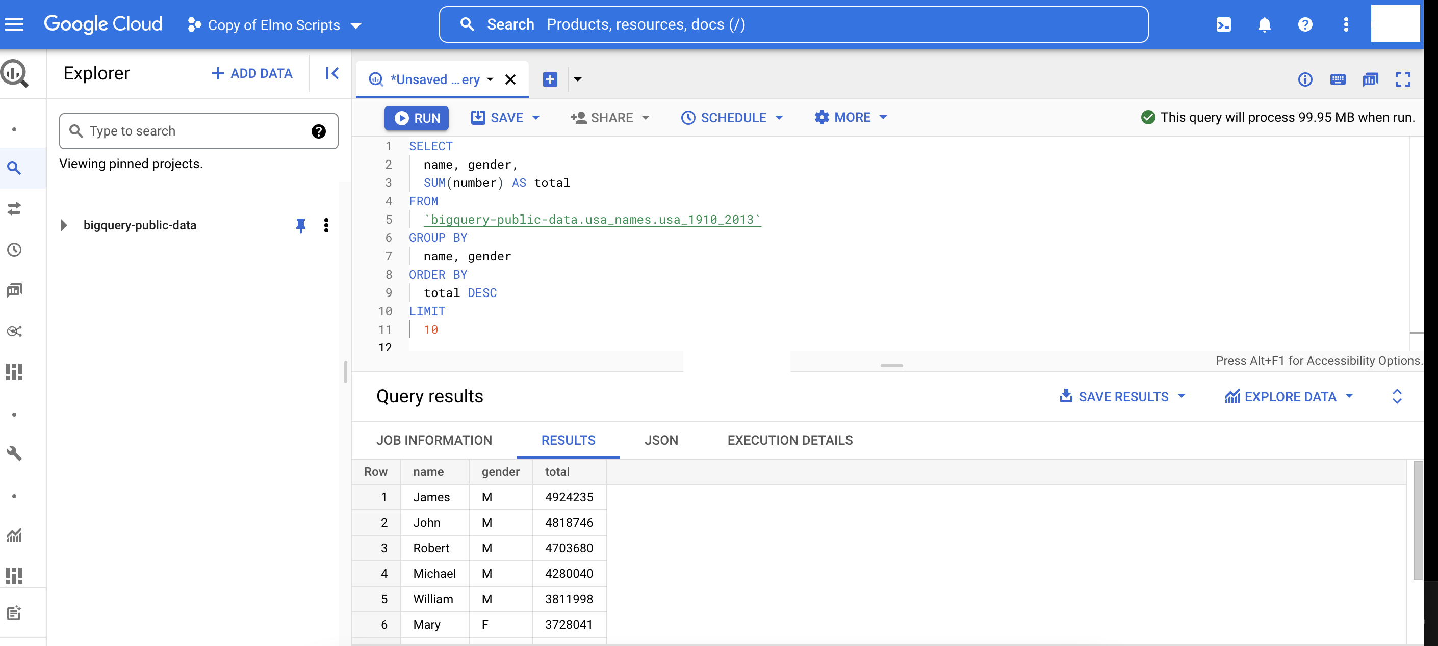 Google Cloud BigQuery - 使用 BigQuery 在云端分析大数据。秒级运行多 TB 数据集的类 SQL 查询。BigQuery 可扩展且易用，提供实时数据洞察。您如何在 ...
