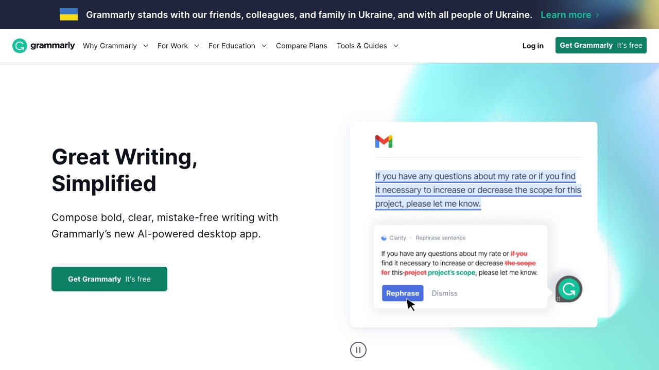 Grammarly Reviews, Features, Pricing & Alternatives | AI-U