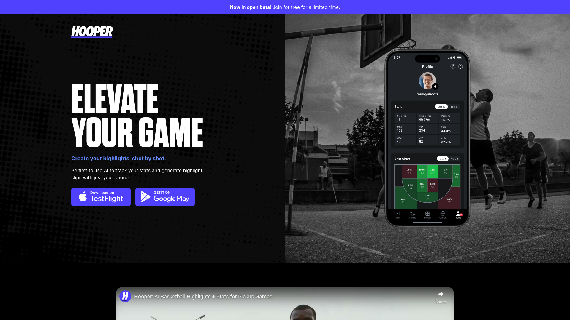 Hooper - AI-powered basketball stats and highlight generator from ...