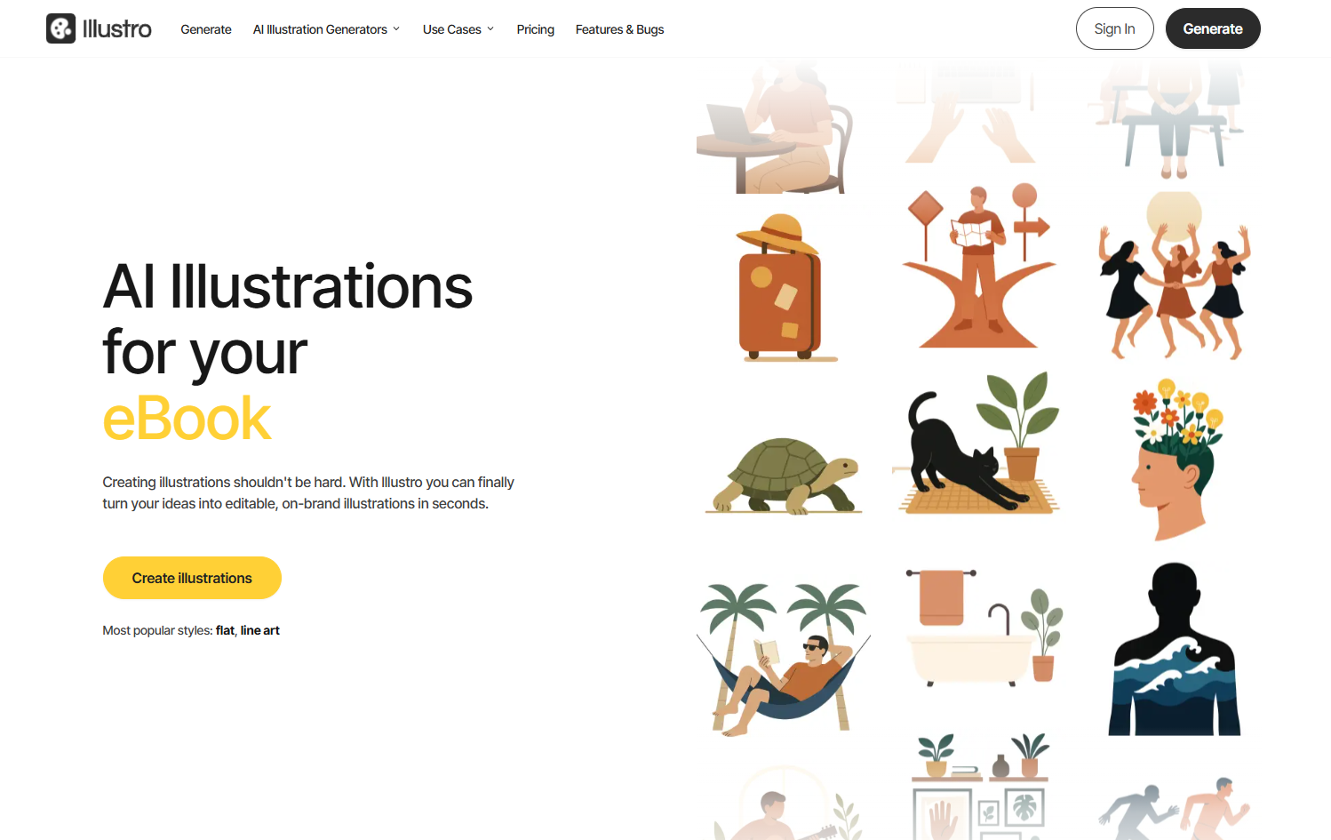Illustro – AI Illustration Generator Review & Alternatives f... | AI-U