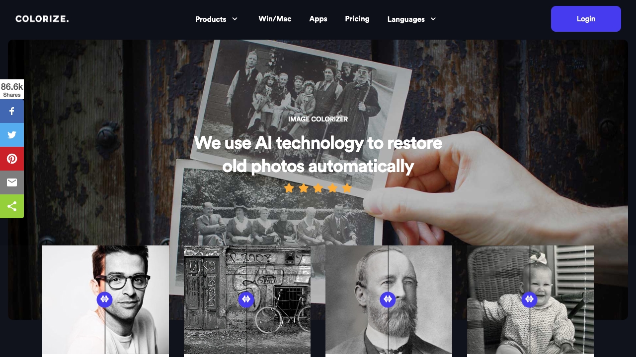 Imagecolorizer - AI-powered platform to colorize, restore, and enhance ...