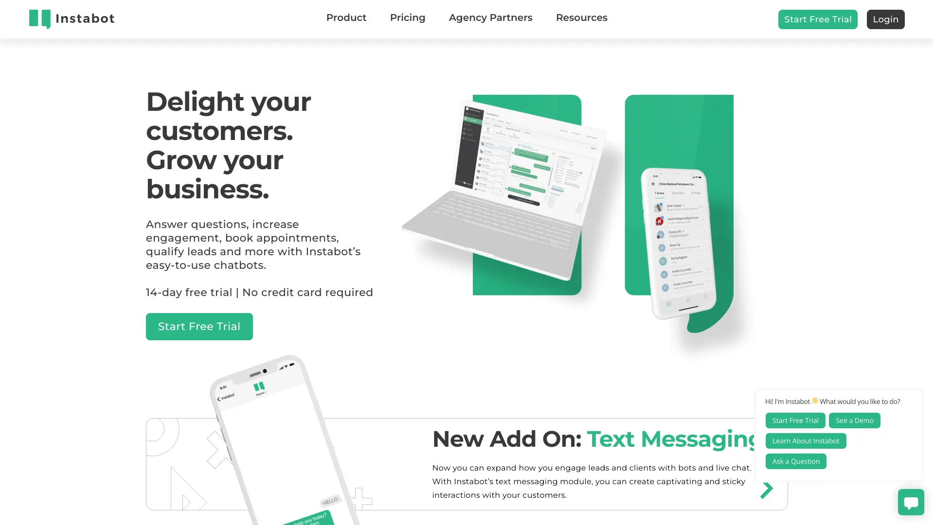 Instabot - AI chatbot platform for lead generation and customer ...