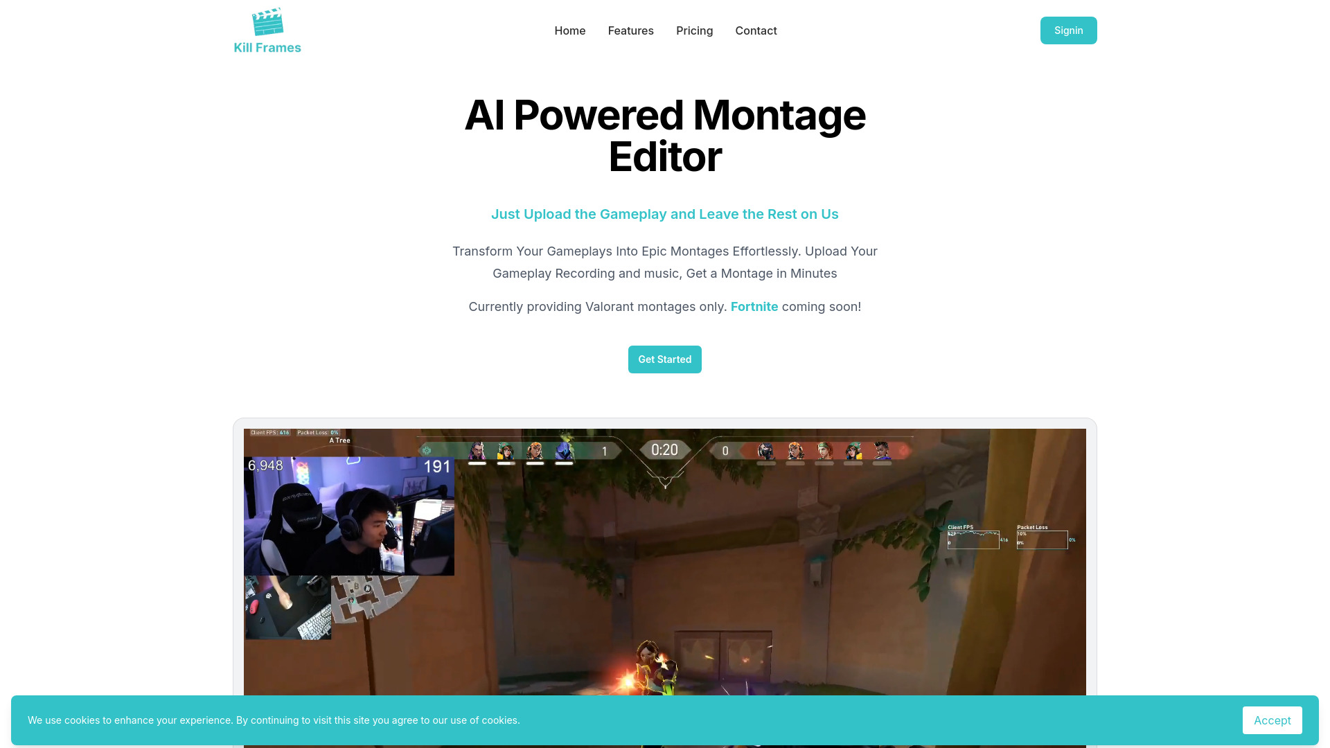 Kill Frames | AI Short Video Generator - AI-U