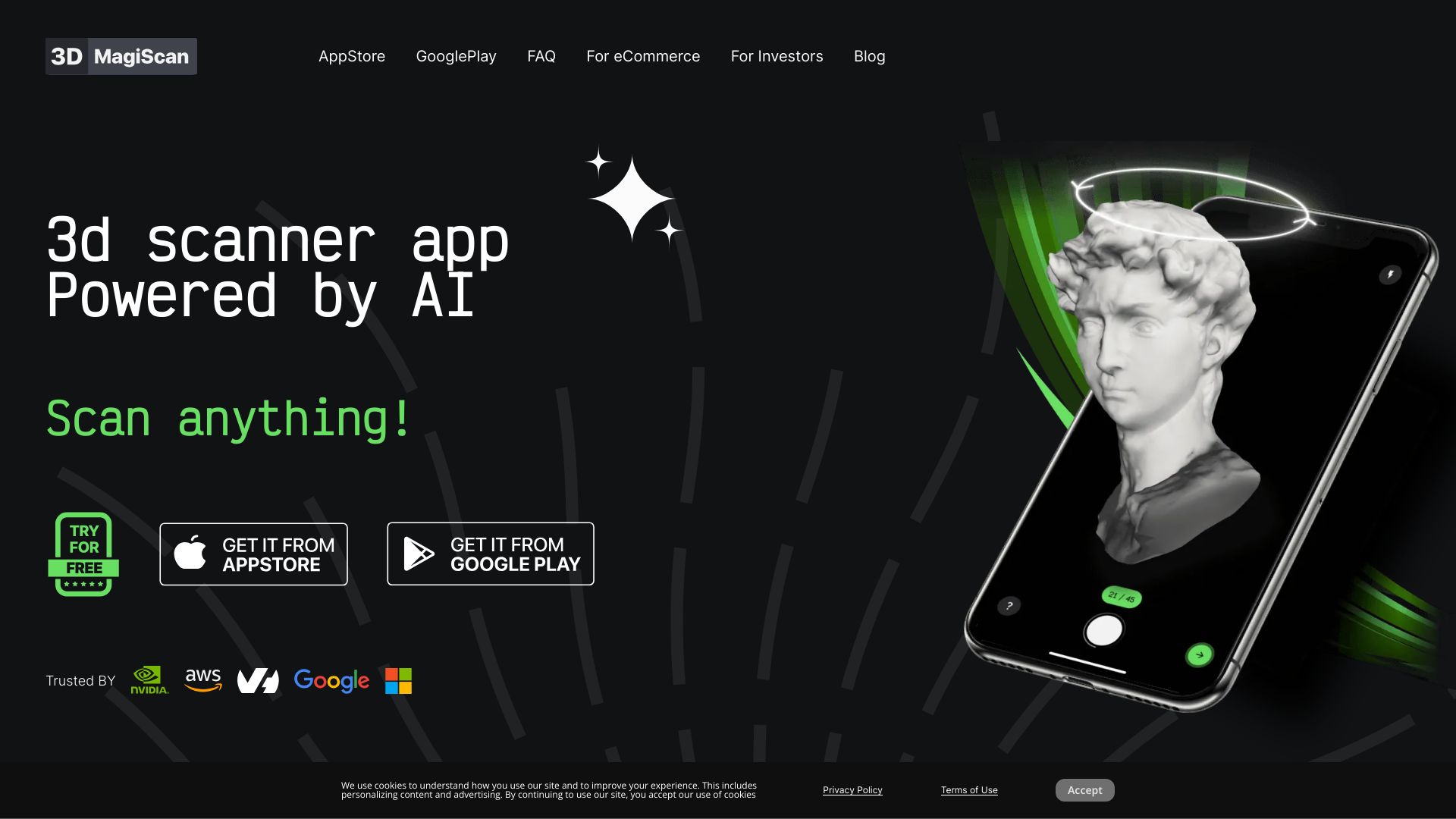 Magiscan AI 3d Scanner App - AI-powered 3D scanning app for creating 3D ...
