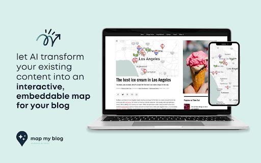 Map My Blog - Ai-powered Mapping Software - Transforms blog posts into ...