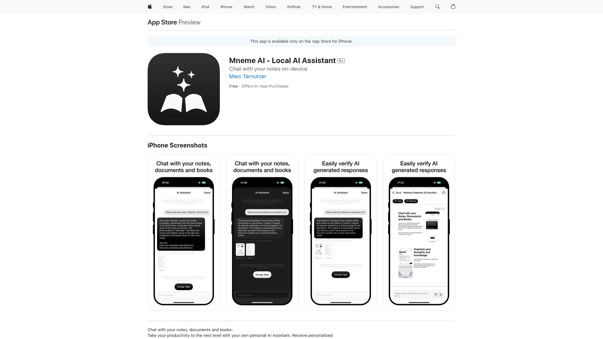 Mneme AI Reviews, Features, Pricing & Alternatives | AI-U
