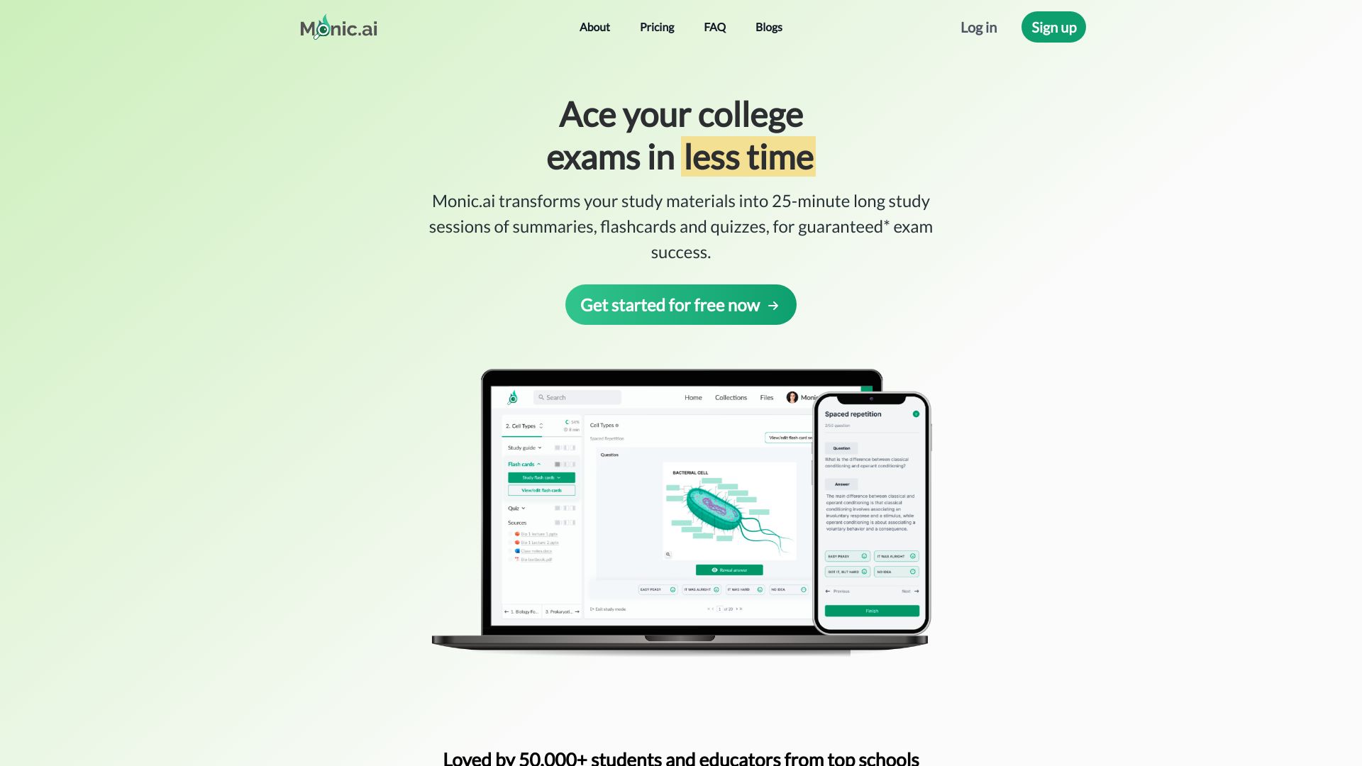 Monic AI - AI-powered learning platform with personalized study tools ...