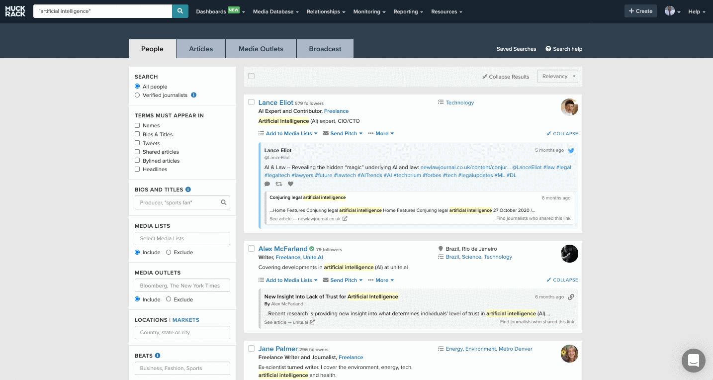 Muck Rack - Muck Rack is a tool that enables user to tell story to the ...