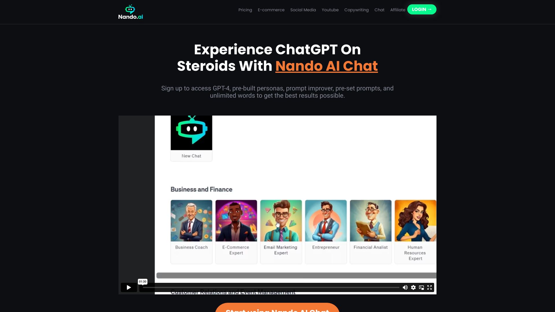 Nando.ai | Generate High-converting Copy Instantly Review &... | AI-U
