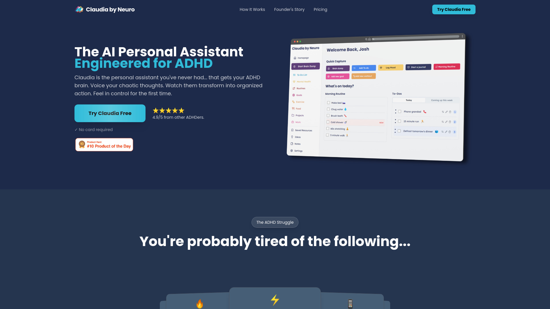 Neuro (adhd) - AI personal assistant for ADHD adults, organizing ...