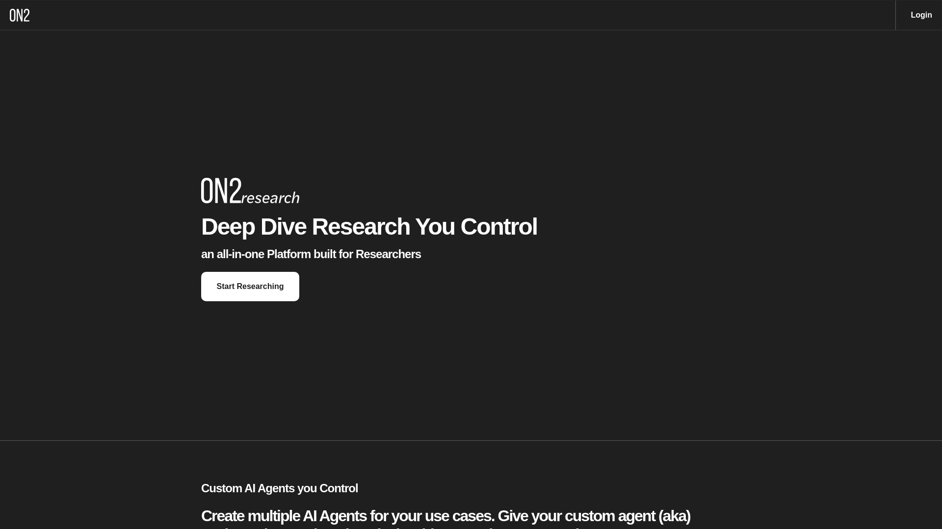 On2research - Deep Dive Research - A no-code visual programming ...