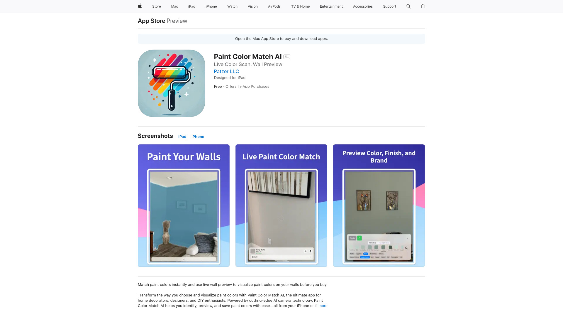 Paint Color Match AI | AI Photo Editor - AI-U