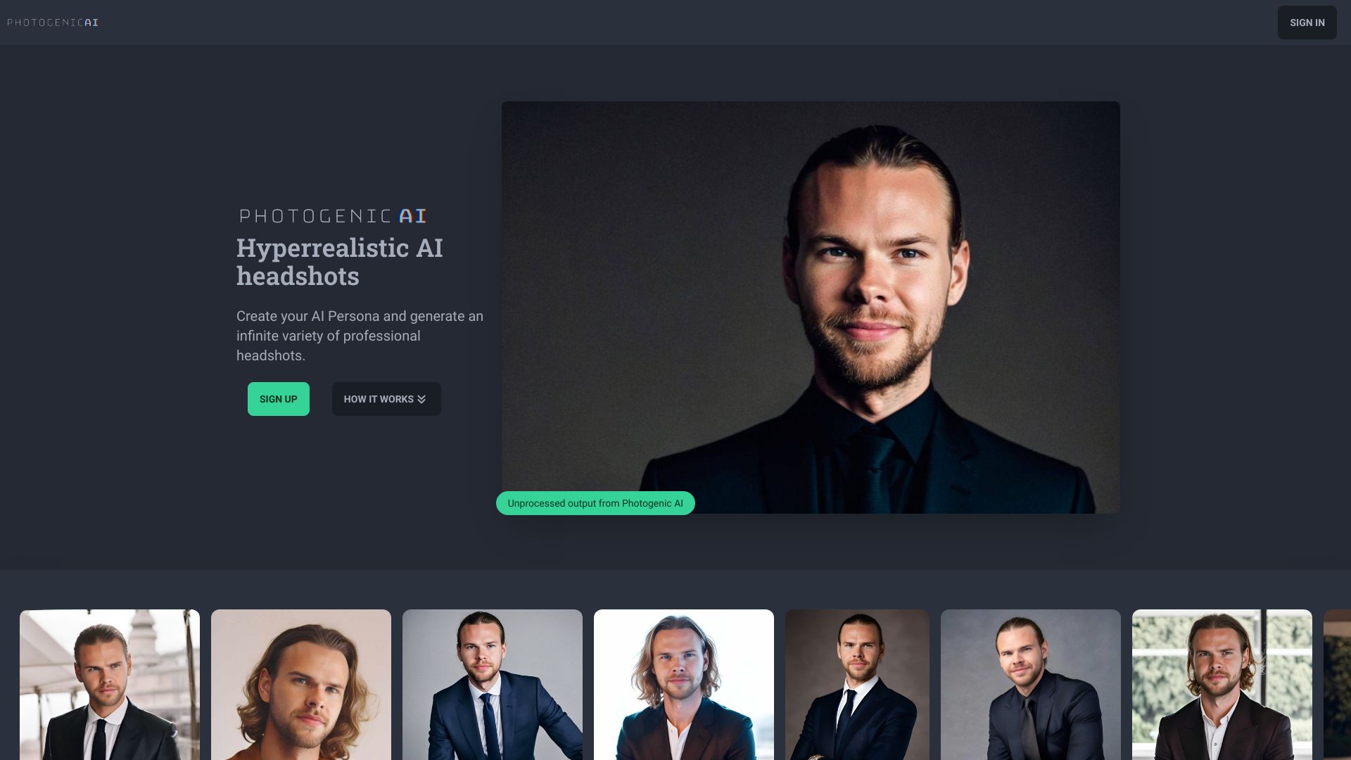 Photogenicai - AI photostudio to create AI personas and generate photos ...