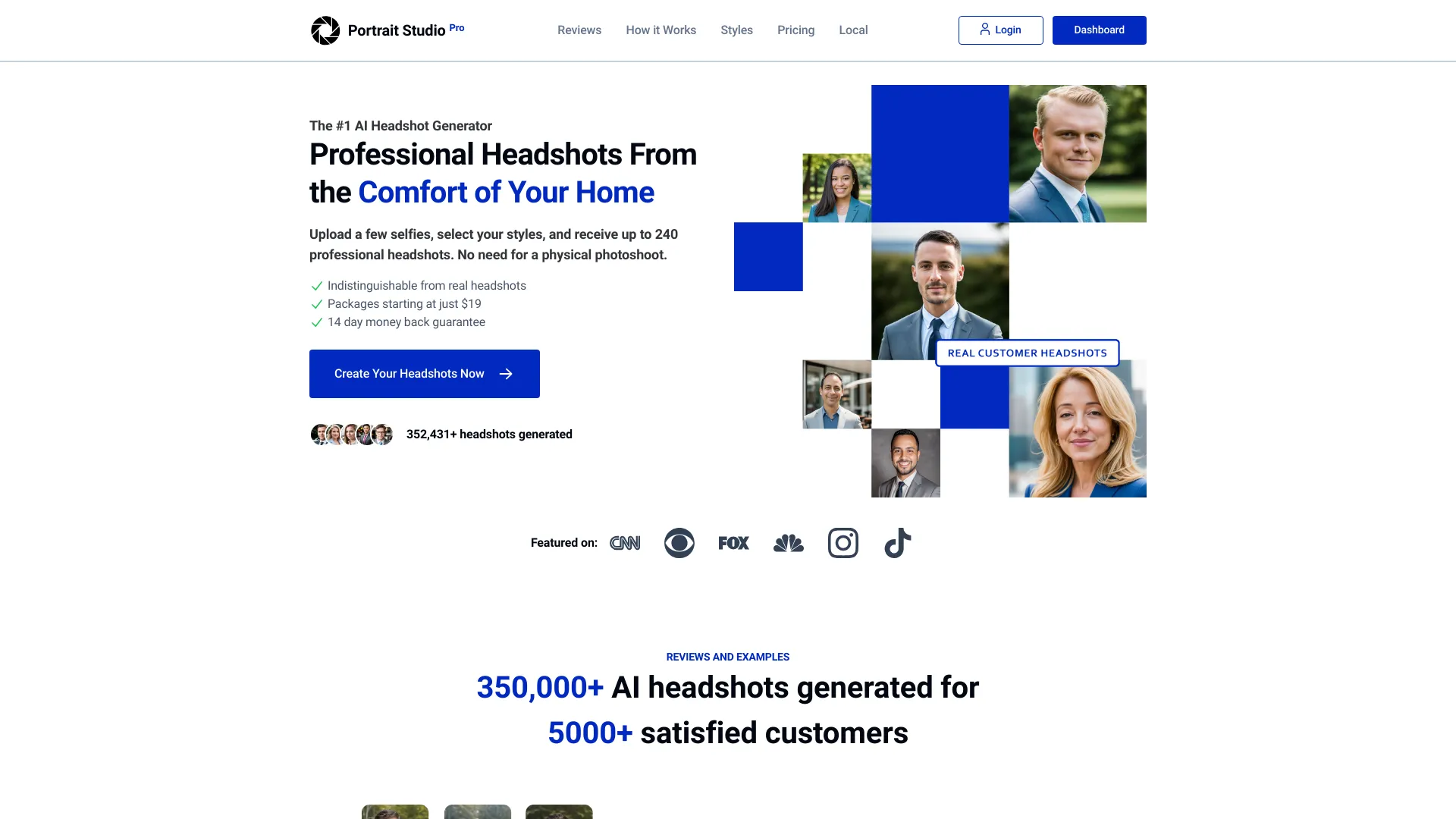 Portrait Studio Pro - AI-powered platform generating professional ...
