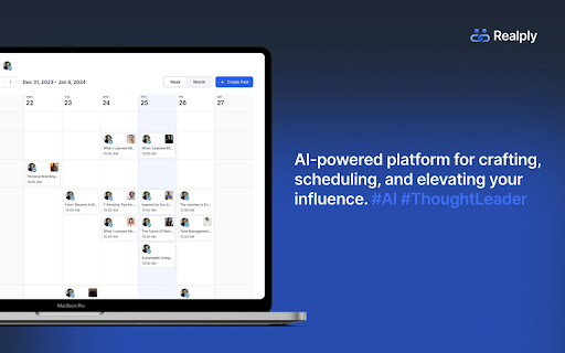 Realply: AI Linkedin Outreach – AI Tool for AI Social Media