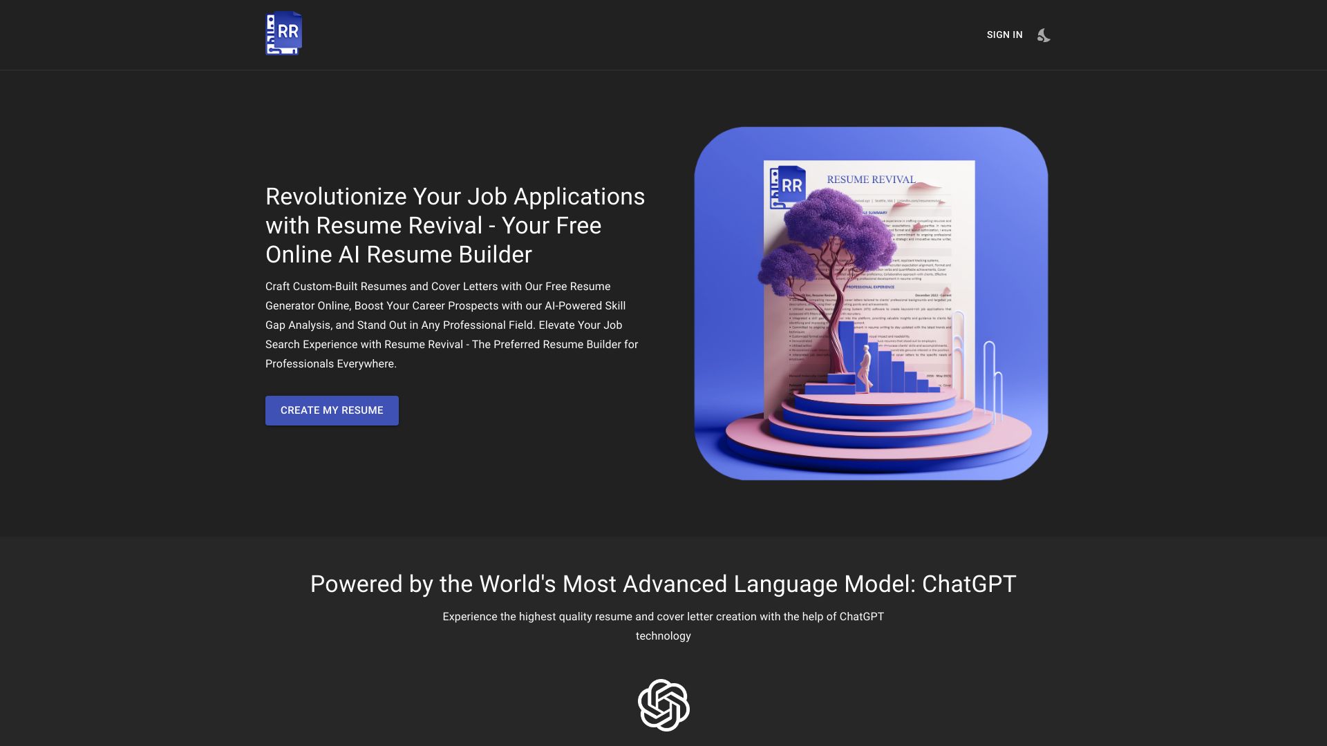 Resume Revival - AI-powered resume and cover letter builder with skill ...
