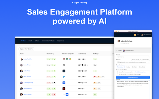Sales Engagement Tool Powered By AI - AI-powered LinkedIn sales ...