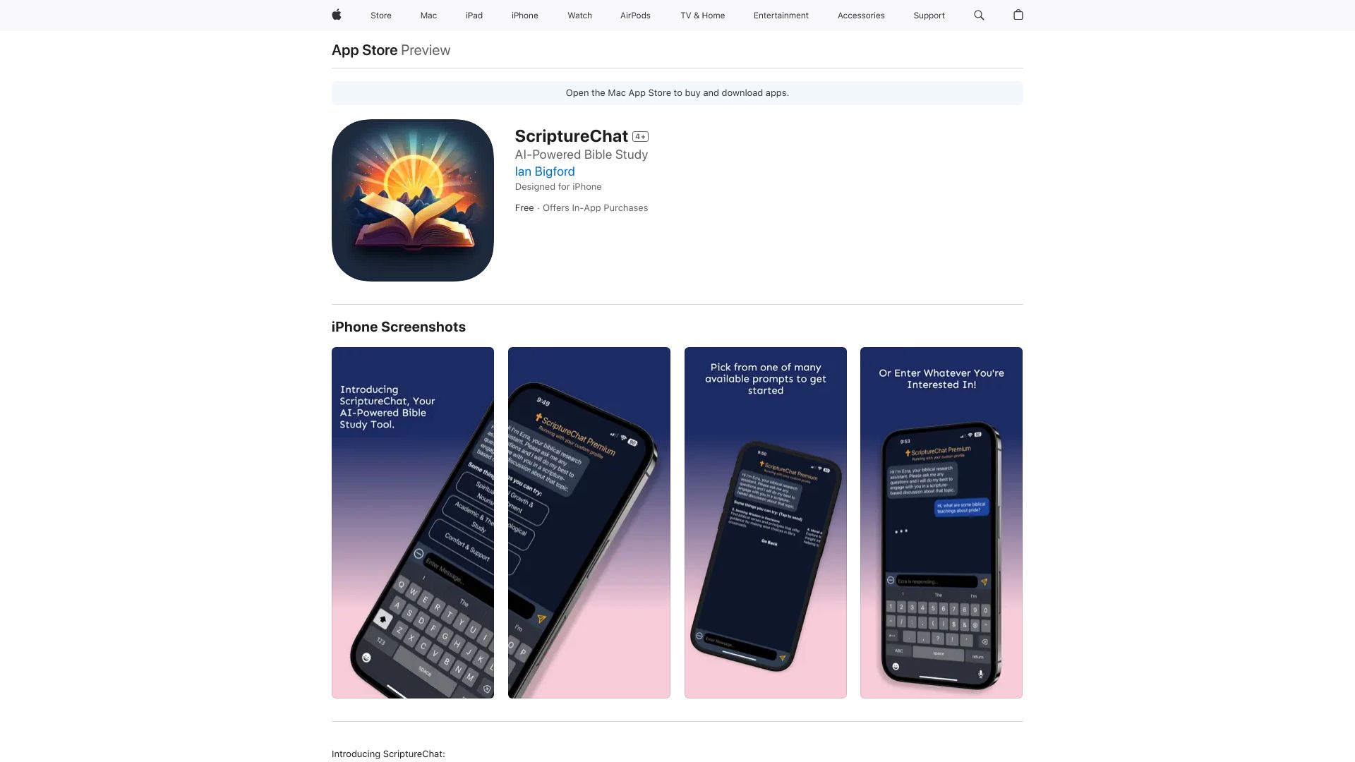 Scripturechat - AI-powered Bible study app for personalized scripture ...