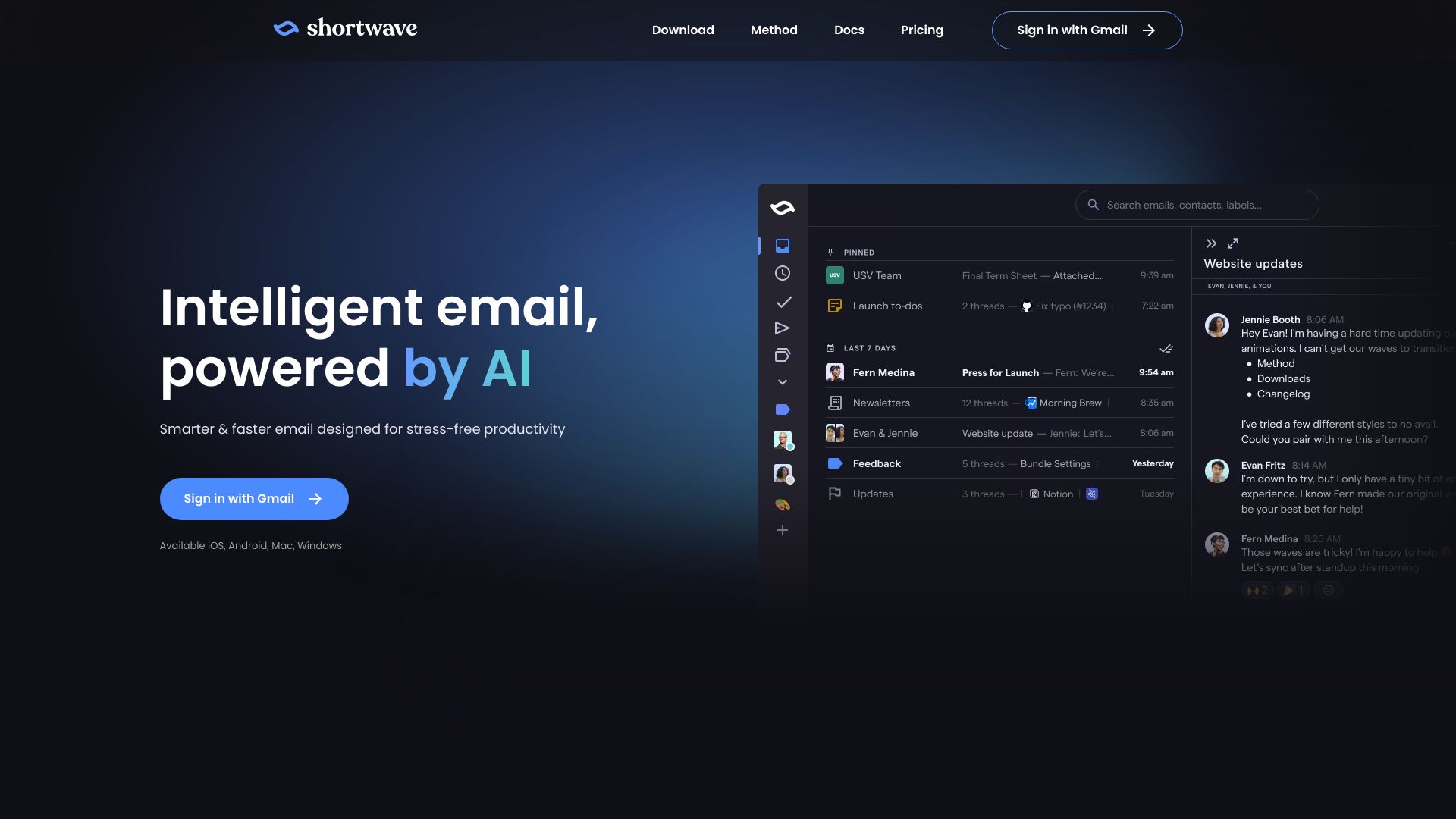 Shortwave - AI-powered email client for enhanced productivity and ...