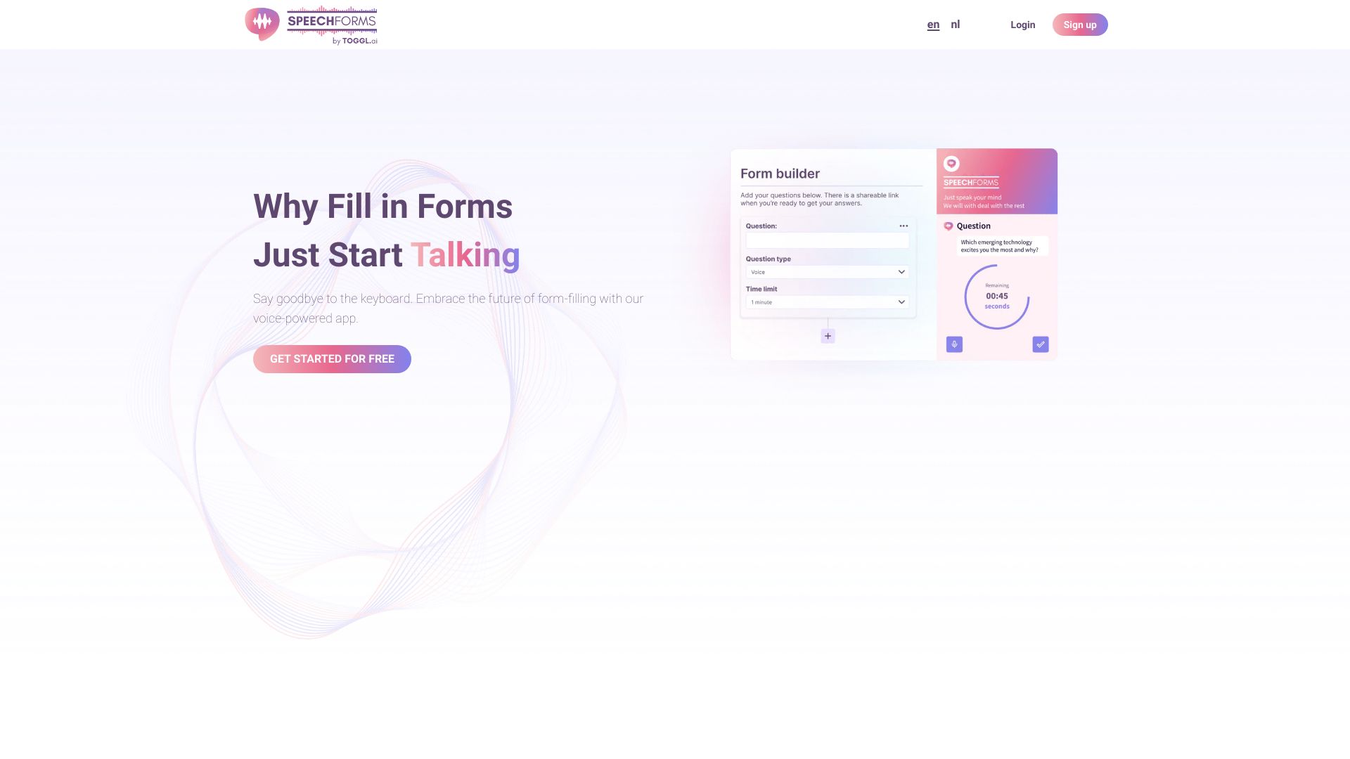 Speechforms - Voice-powered app for easy form filling and creation ...