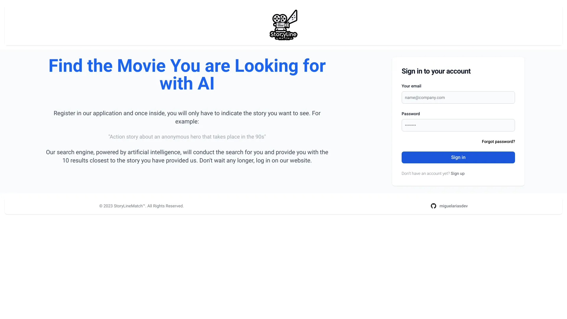 Storylinematch - Find movies based on a brief story description using ...