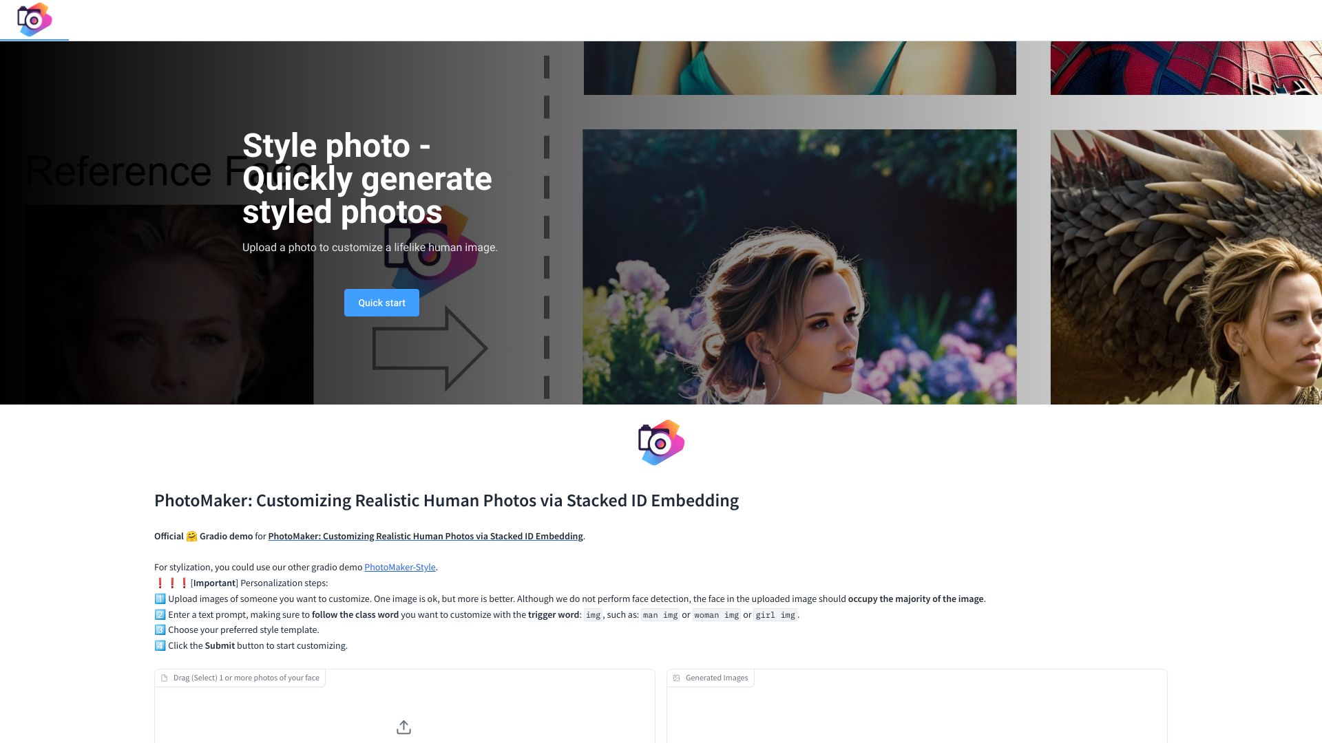 Style Photo - Generate stylized photos while preserving ID attributes ...