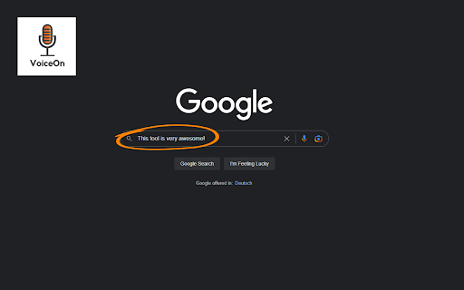 Voice On - Voice typing extension using AI for accurate text input and ...