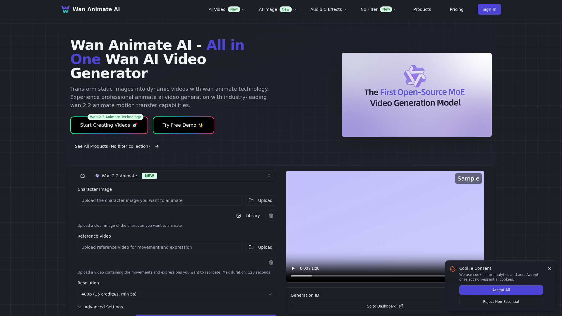 Wan Animate AI - Wan 2.2 Animate AI Video Generator Review &... | AI-U